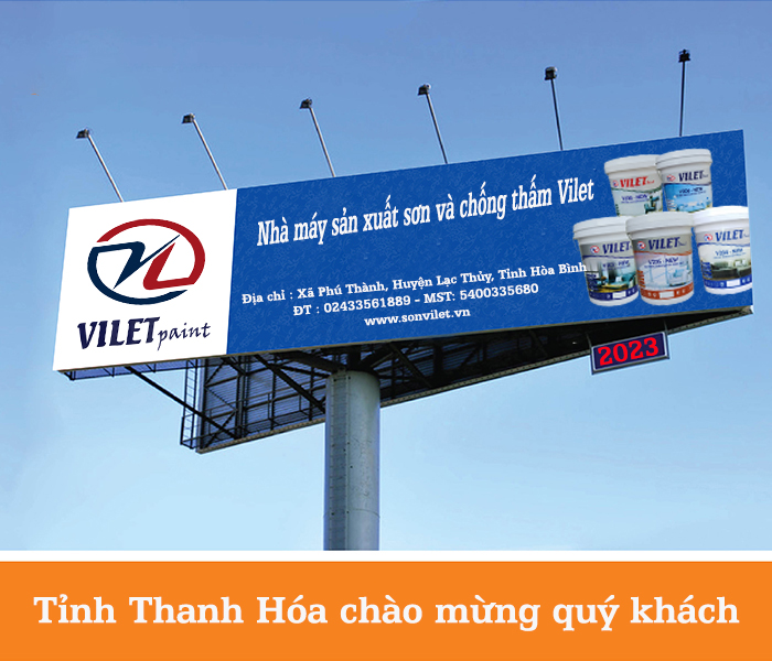Cung cấp, phân phối sơn và chống thấm Vilet tại Thanh Hóa giá rẻ, bền ...